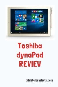 Toshiba Dynapad: lightweight Wacom sketchbook
